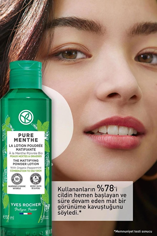 YVES ROCHER Karma Ve Yağlı Ciltler Için Pure Menthe Gözenek