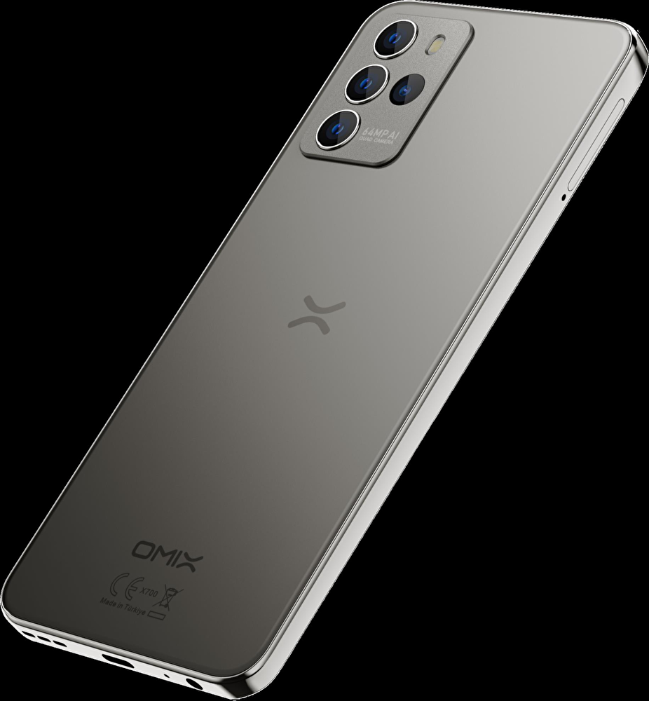 Omix X700 Gri 256 GB 8+8 GB Ram Akıllı Telefon (Omix Türkiye Garantili ...