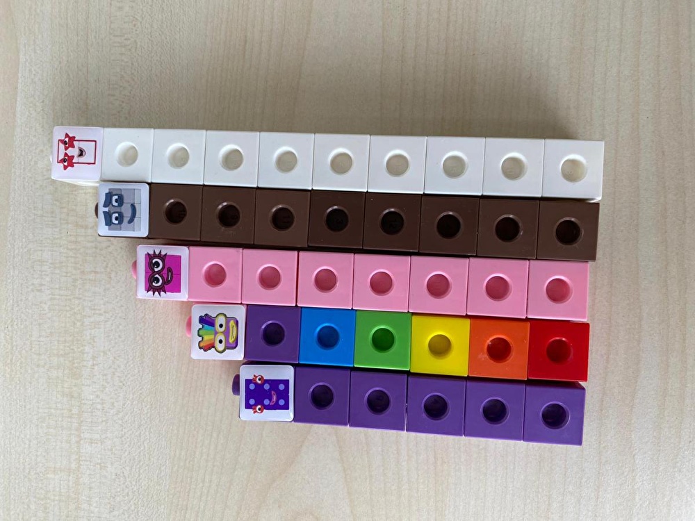 Numberblocks 6-7-8-9-10 Lego Küp Number Blocks 6-7-8-9-10 Fiyatları ve ...