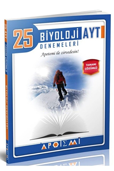APOTEMİ AYT DENEMELERİ BİYOLOJİ 25 Lİ Fiyatları ve Modelleri - Pazarama APOTEMİ AYT DENEMELERİ BİYOLOJİ 25 Lİ Fiyatları ve Modelleri - Pazarama