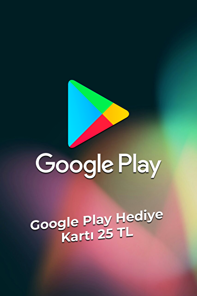 Google Play Hediye Kartı 25 TL Fiyatları ve Modelleri - Pazarama Google Play Hediye Kartı 25 TL Fiyatları ve Modelleri - Pazarama