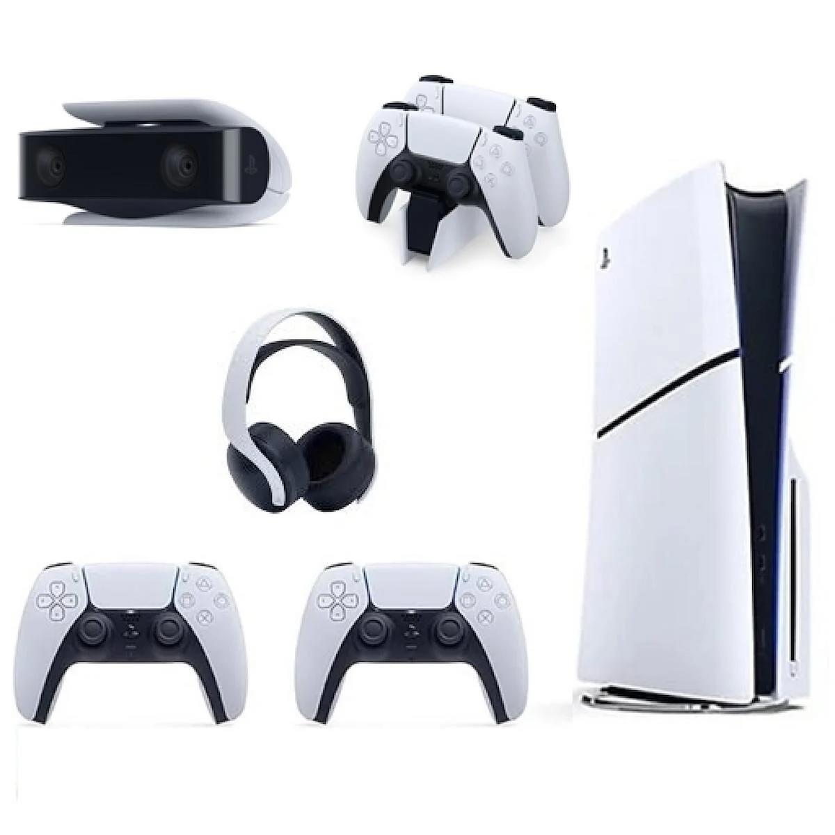 SONY PLAYSTATİON 5 SLİM MODEL CD VERSİYON OYUN KONSOLU + 2.KOL + PULSE ...