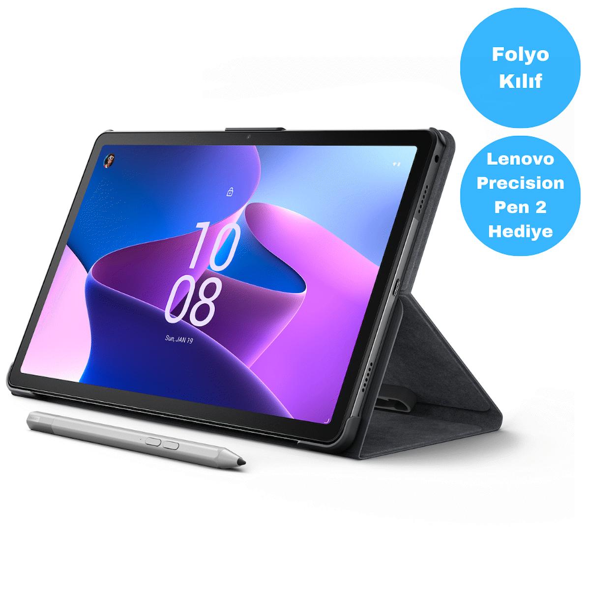Lenovo Tab M10 Plus (3rd Gen) TB128FU 10.6" 128GB 2K 10.6" Wi-Fi Tablet ...