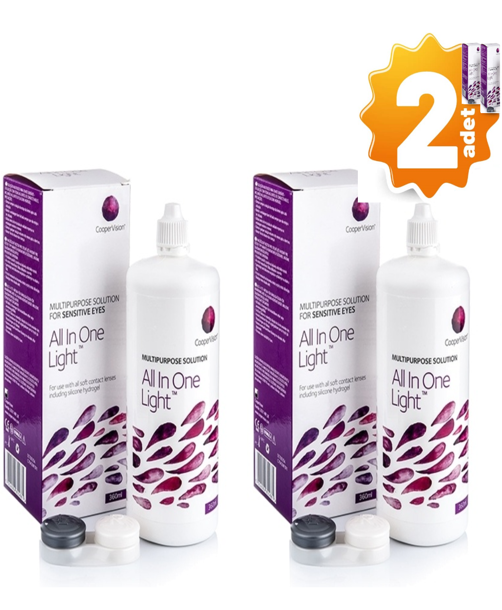 All in One Light 360 ml Lens Solüsyonu X 2 ADET Fiyatları ve Modelleri ...