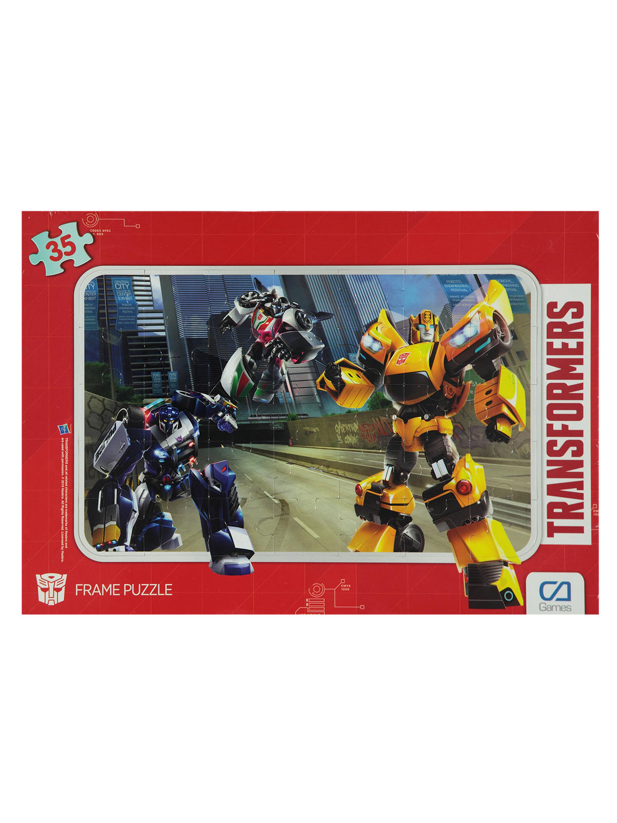 Transformers Frame Puzzle 35 Parça 3+ Yaş Fiyatları ve Modelleri - Pazarama