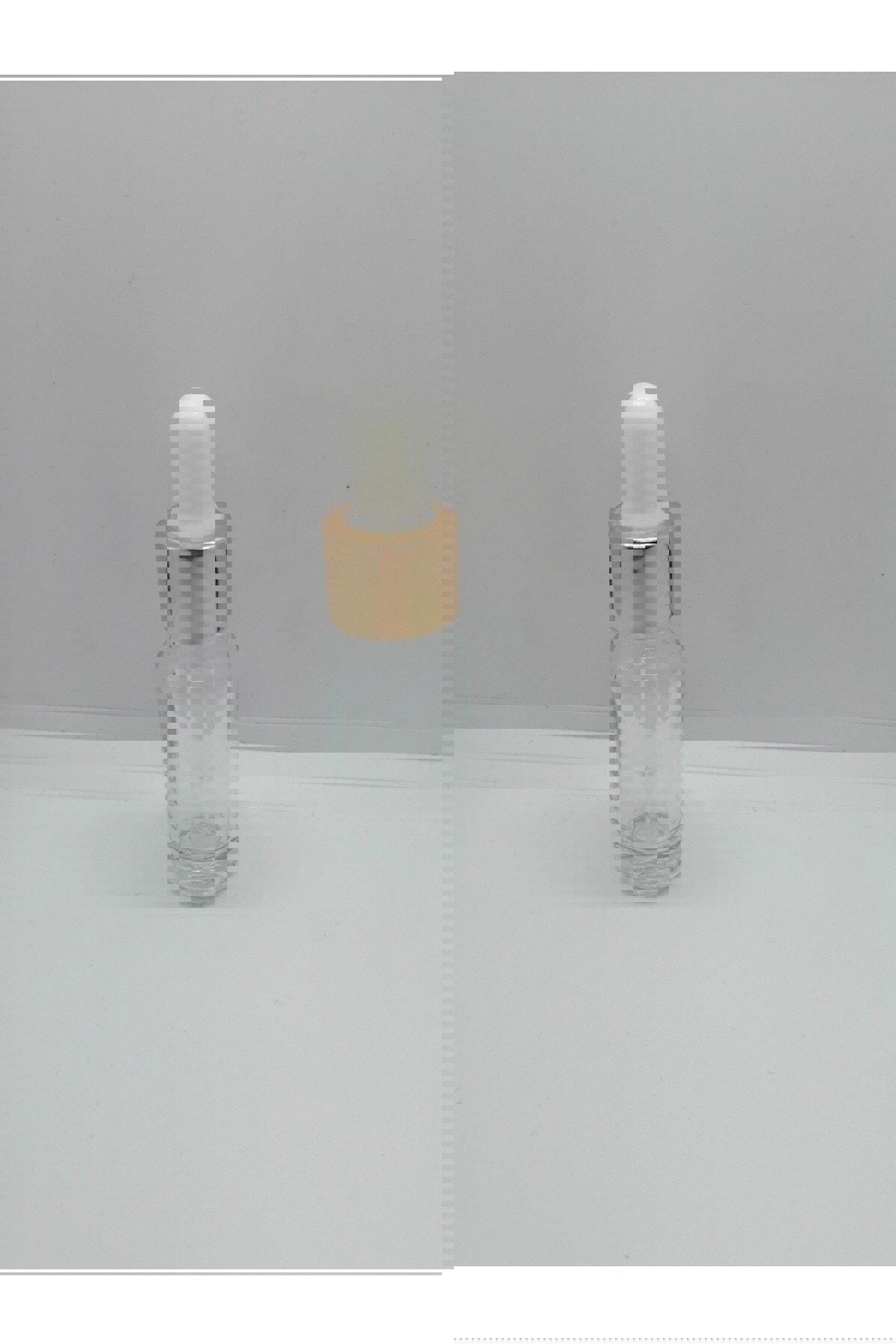 30cc, Şeffaf Cam Şişe, Cam Şişe, Cam Damlılıklı Şişe, Likit Şişesi, Sarı Kapak,beyaz Emzik,100 ...