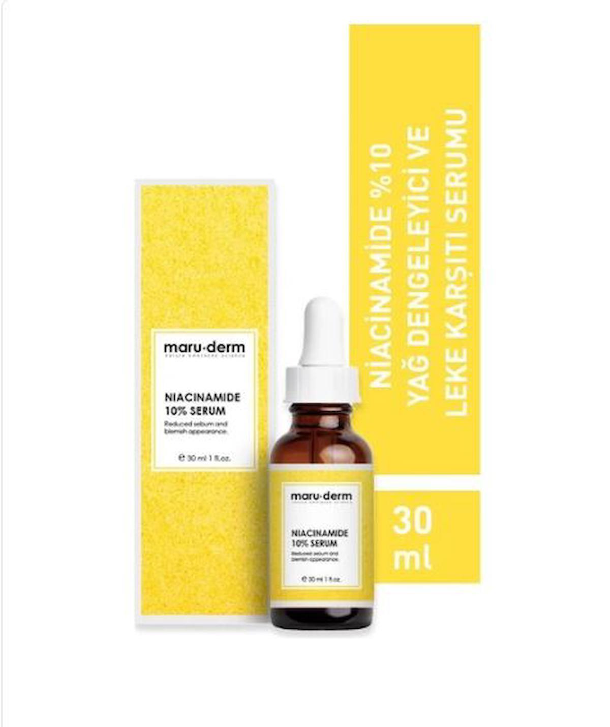 Maru.Derm Maruderm Niacinamide %10 + Hyalüronik Asit + Panthenol Cilt ...