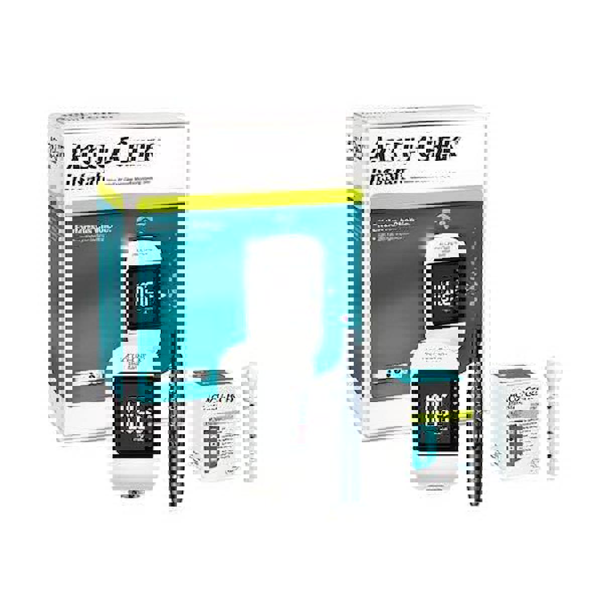 Roche Accu-Chek Instant Şeker Ölçüm Cihazı+ 50 Adet Ölçüm Çubuğu ...