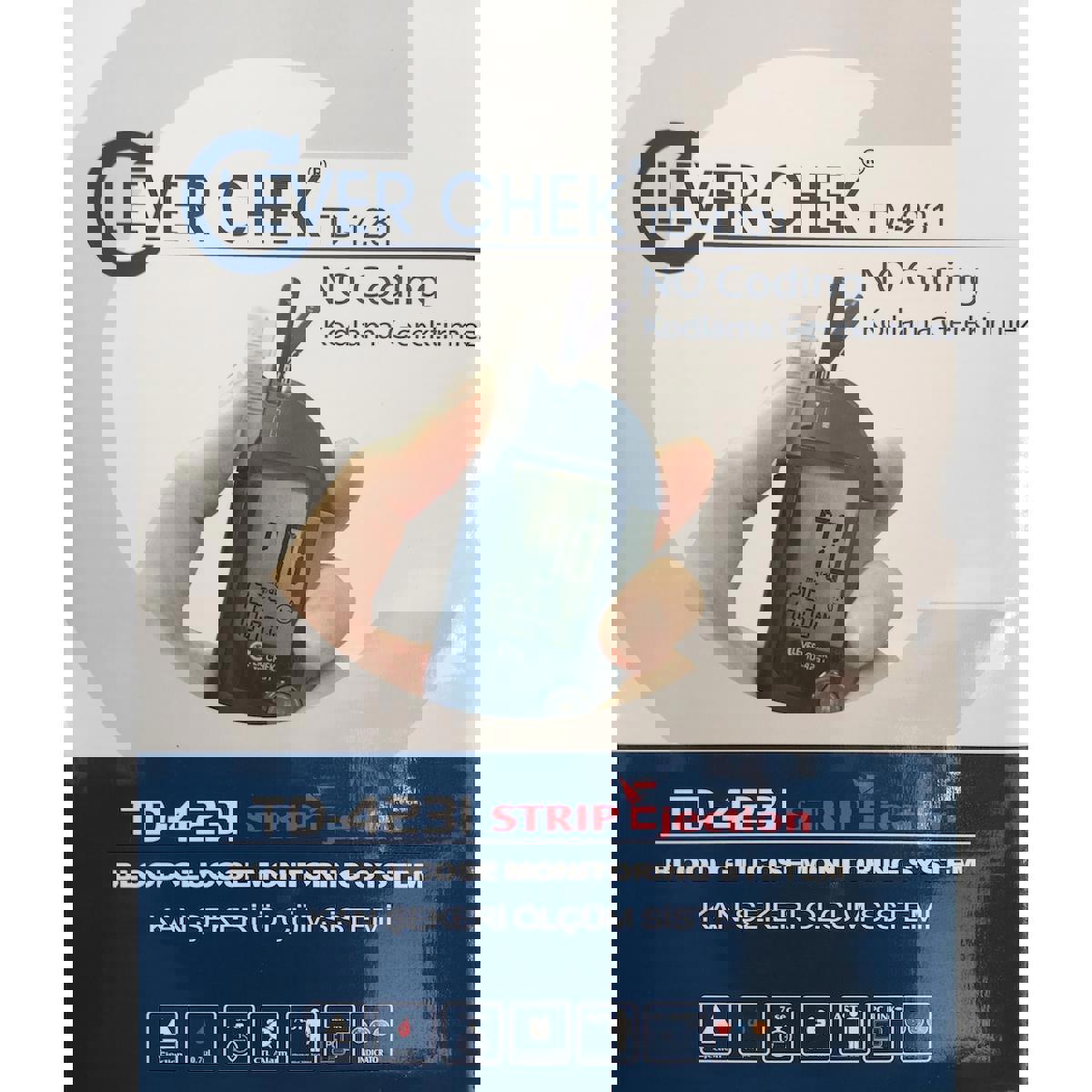 Clever Chek TD-4231 Kan Şekeri Ölçüm Cihazı Fiyatları ve Modelleri ...