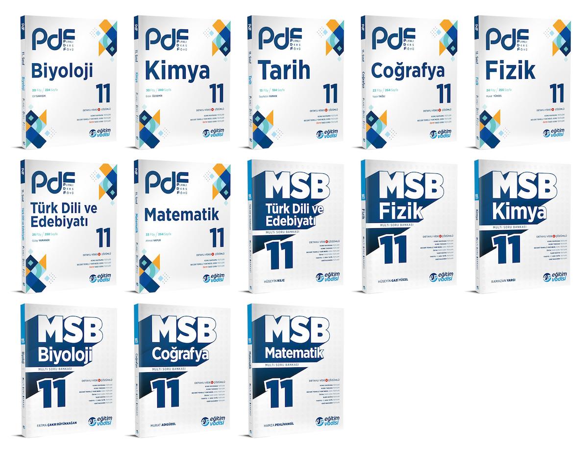 Eğitim Vadisi 2024 11. Sınıf Pdf + Soru Soru Bankası Seti Tam Set 14 Kitap Fiyatları ve ...