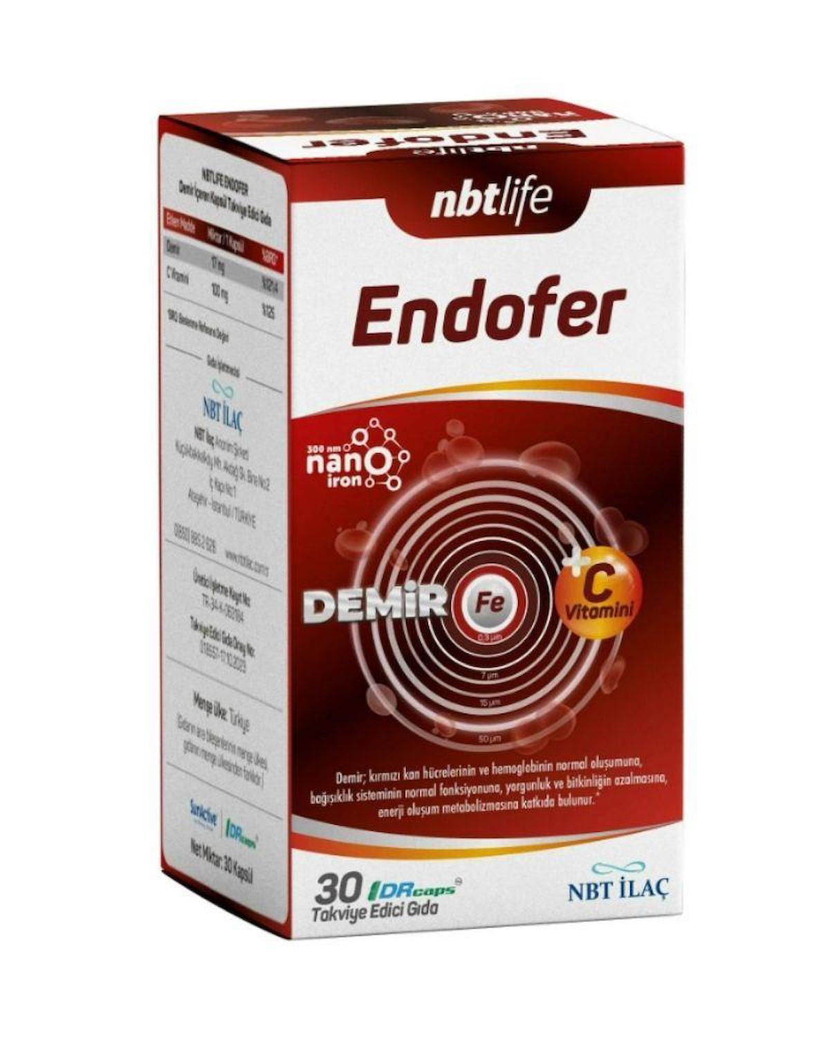 Nbt Life Endofer 30 Kapsül Fiyatları ve Modelleri - Pazarama