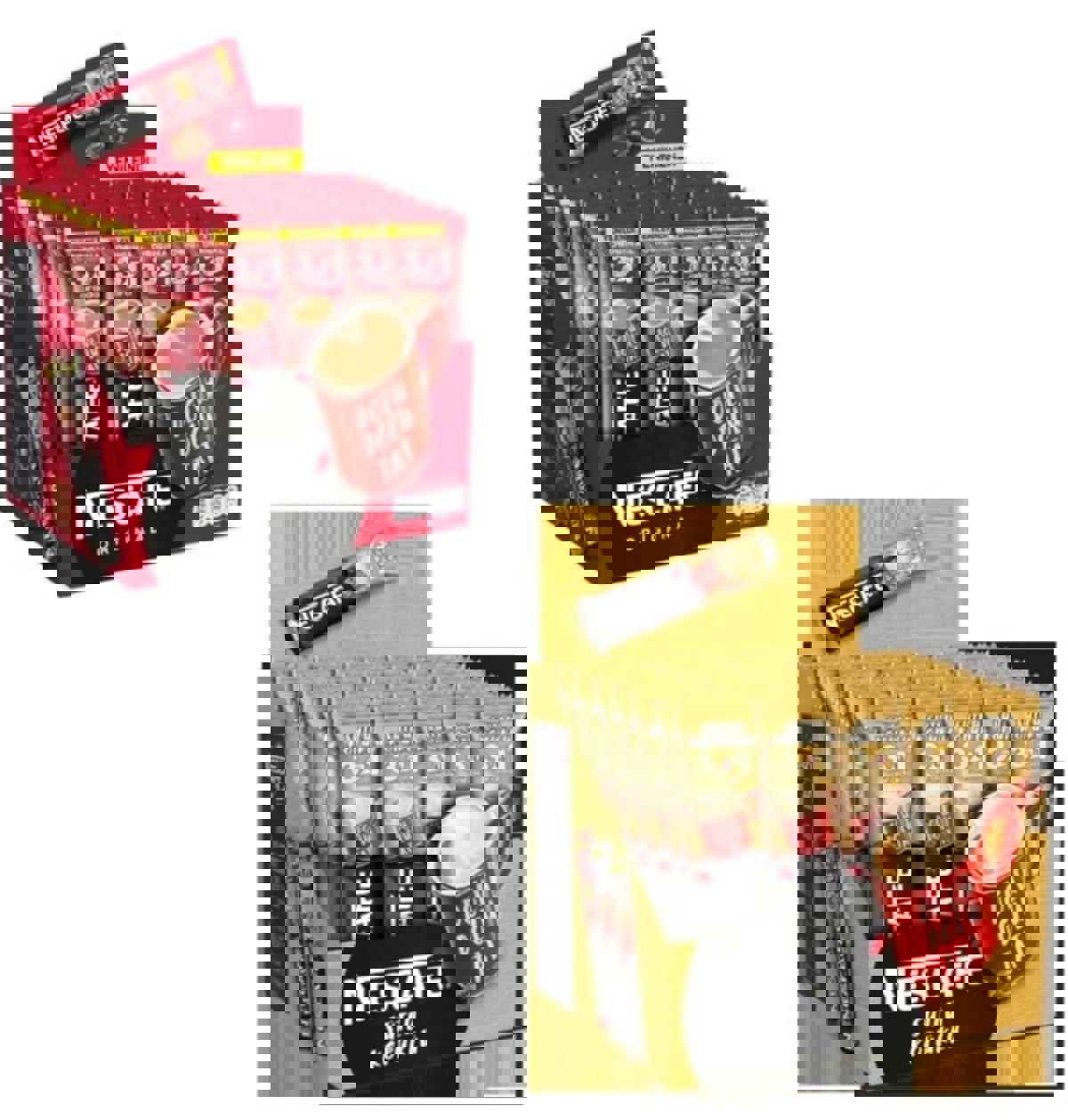 Nescafe 3'ü 1 Arada 2'li Set 48'li (original, Sütlü Köpüklü) Fiyatları ...