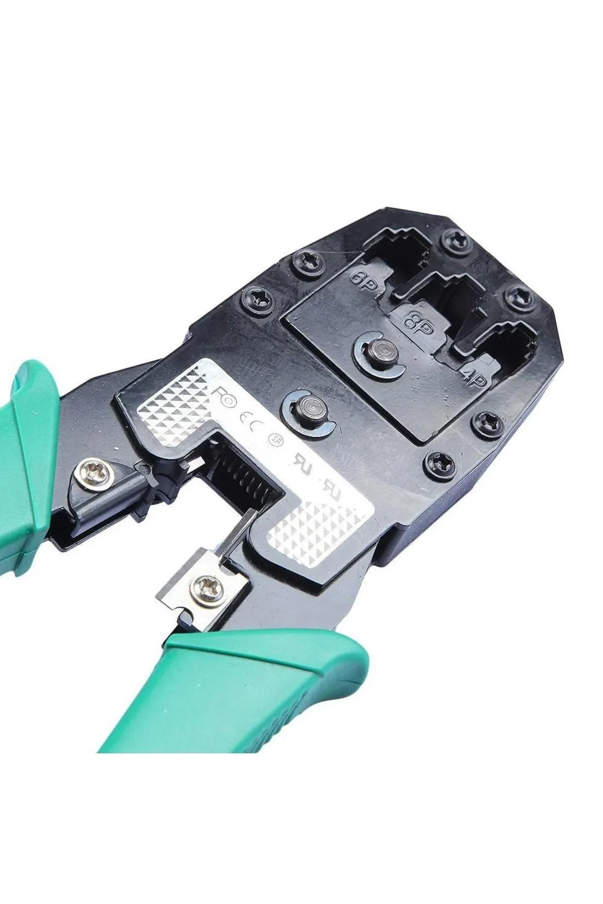 Rj45 Ethernet Rj11 Rj12 Rj45 Telefon Sıkma Çakma Pensesi Cat5 Cat6 ...