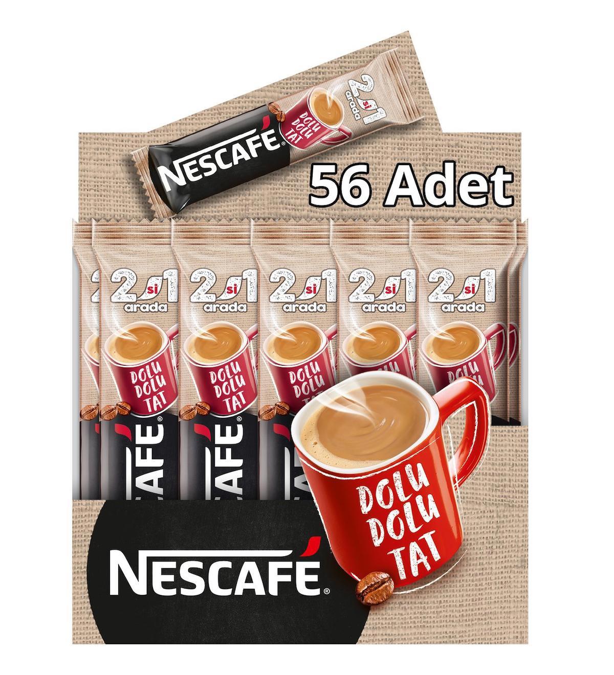 Nestle Nescafe 2ın1 - 56lı Paket 10gr Fiyatları ve Modelleri - Pazarama