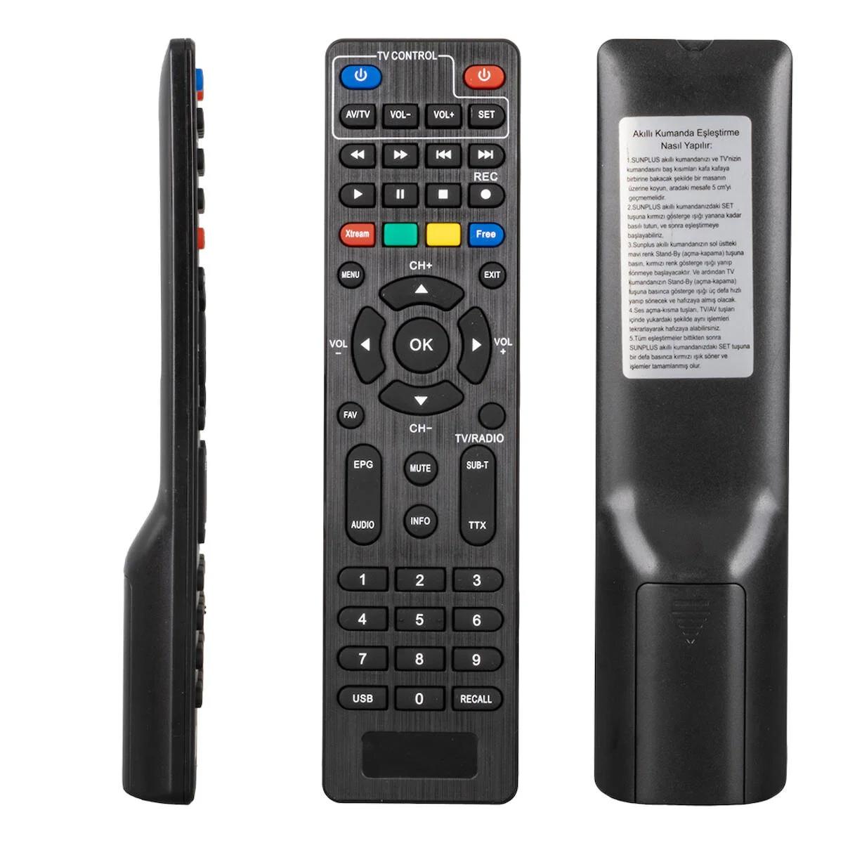 Sunplus Spacex Wifi Plus Hd Uydu Cihazı Kumandası Fiyatları ve ...