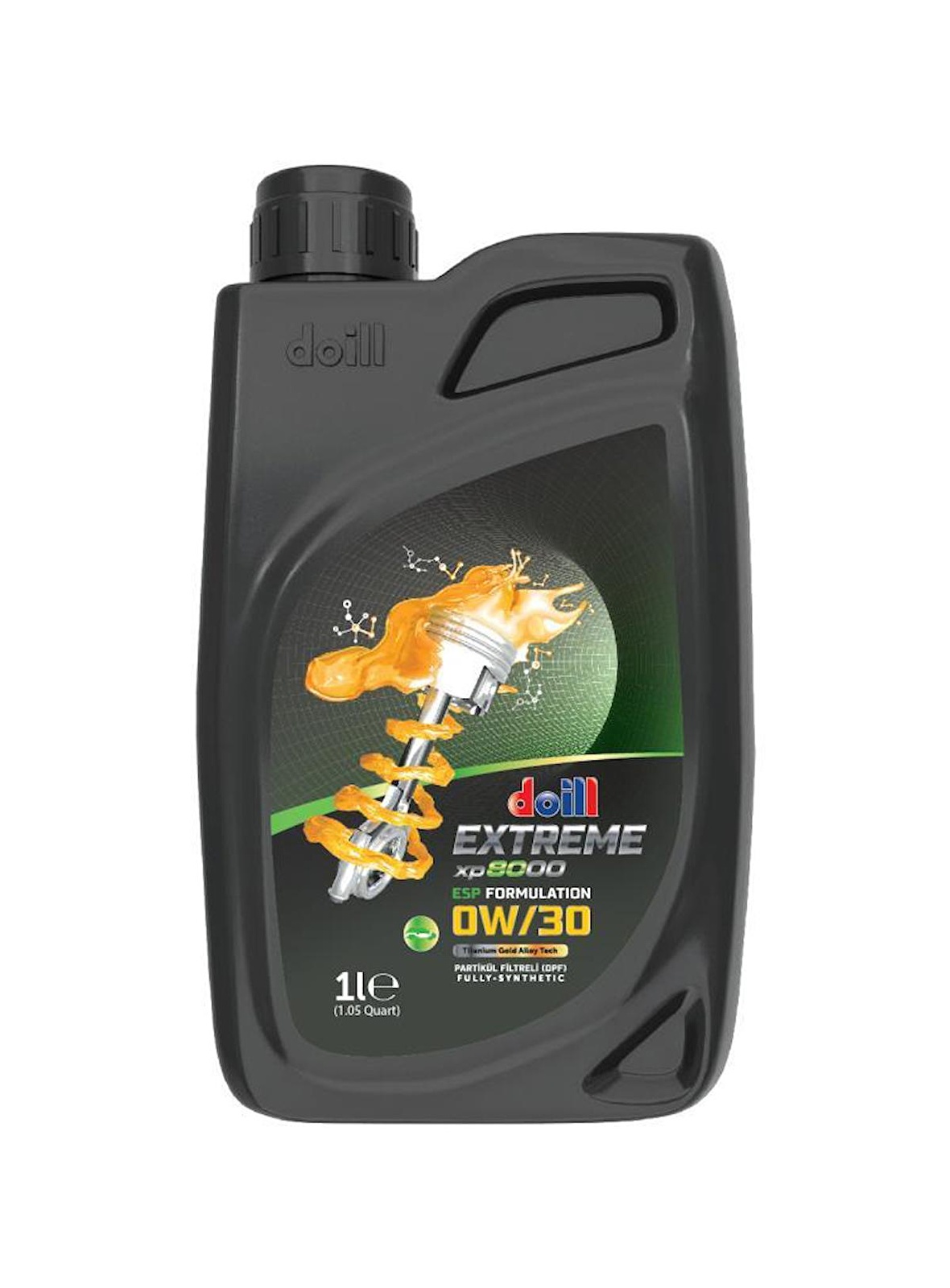 EXTREME 0W-30 API SN/CF ACEA C3 1 Litre Tam Sentetik Partiküllü Motor ...