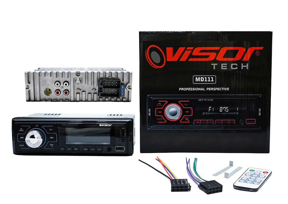 Vısor Oto Teyp Çift Usb Girişli 2 Anfi Çıkışlı MD-111 2022 Fiyatları ve ...