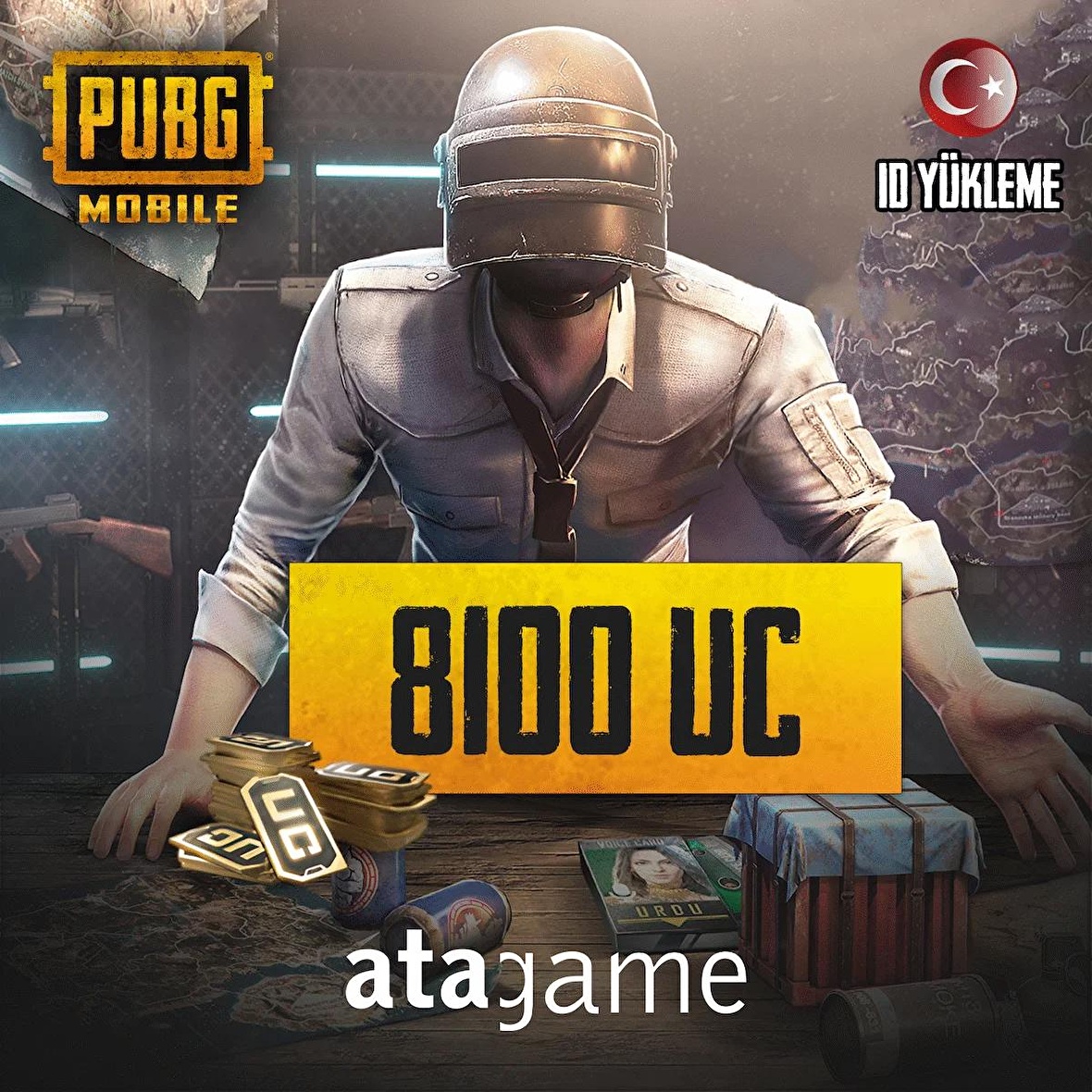 PUBG Mobile 8100 UC - TR ID Fiyatları ve Modelleri - Pazarama