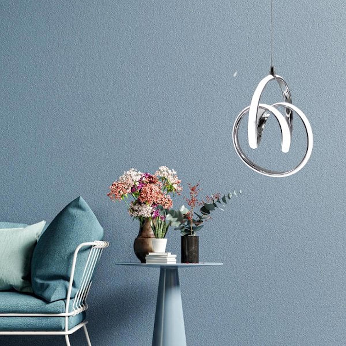 Junior Spiral Şekilli Beyaz Işık Led Avize Fiyatları ve Modelleri ...