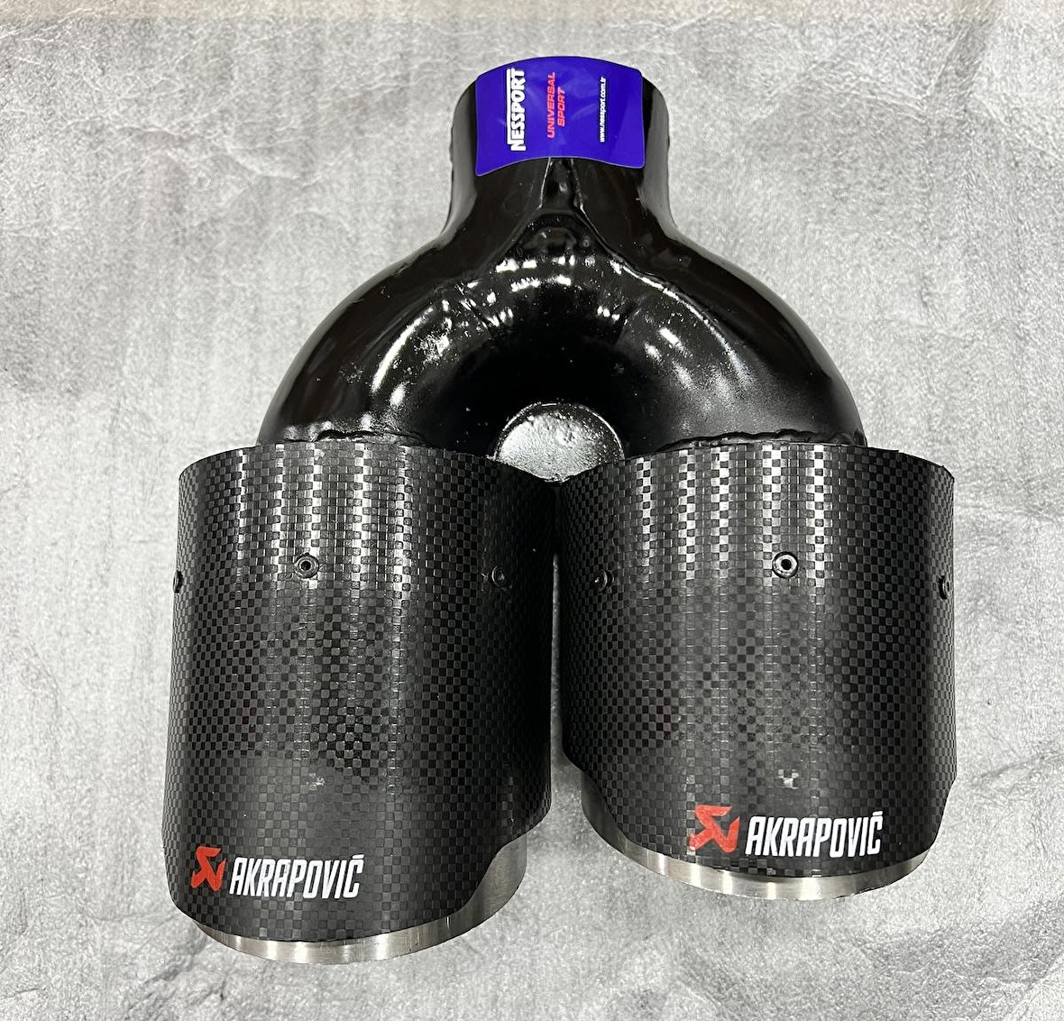 AKRAPOVİC (YERLİ) 100 lük içi krom egzoz ucu sağ çiftli Fiyatları ve ...