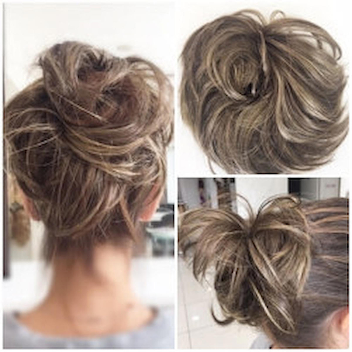 Sentetik Postiş ile Kolay Topuz Saç Yapımı Fiyatları ve Modelleri ...