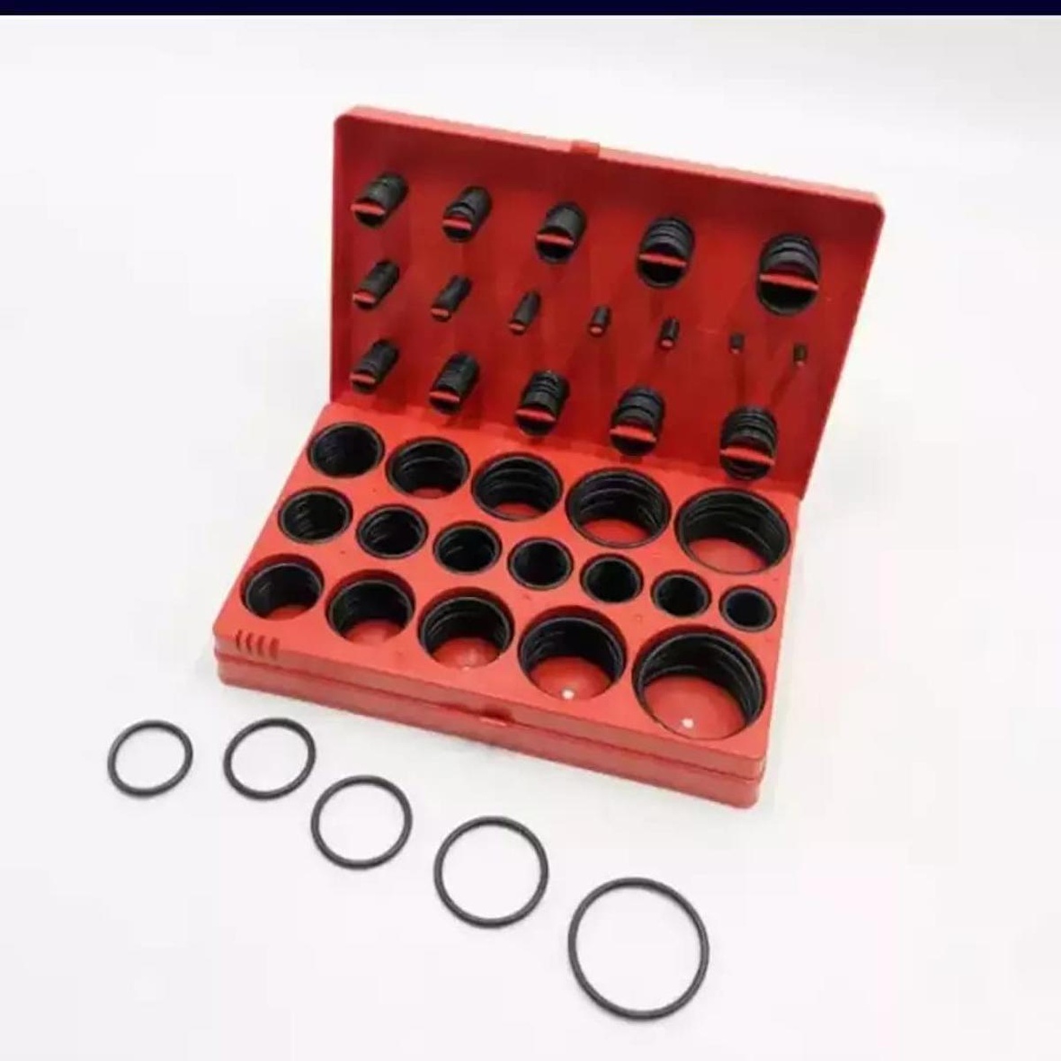 Oring Conta Seti KIRMIZI Kit İNÇ Ölçü Nitril kauçuk NBR 90 shore ( NBR ...