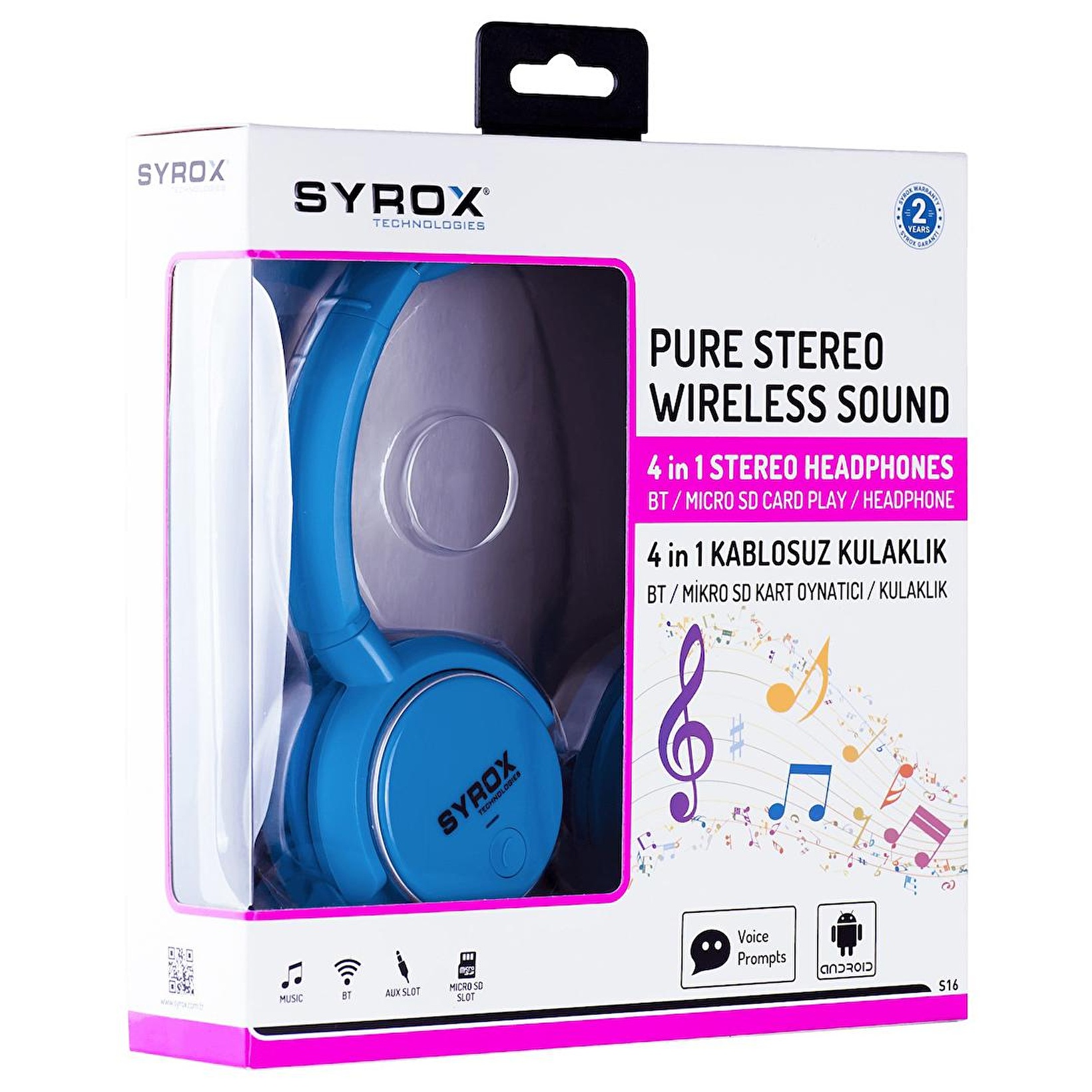 Syrox Kablosuz Hafıza Kartlı Bluetooth Kulaküstü Kulaklık S16 Fiyatları ...