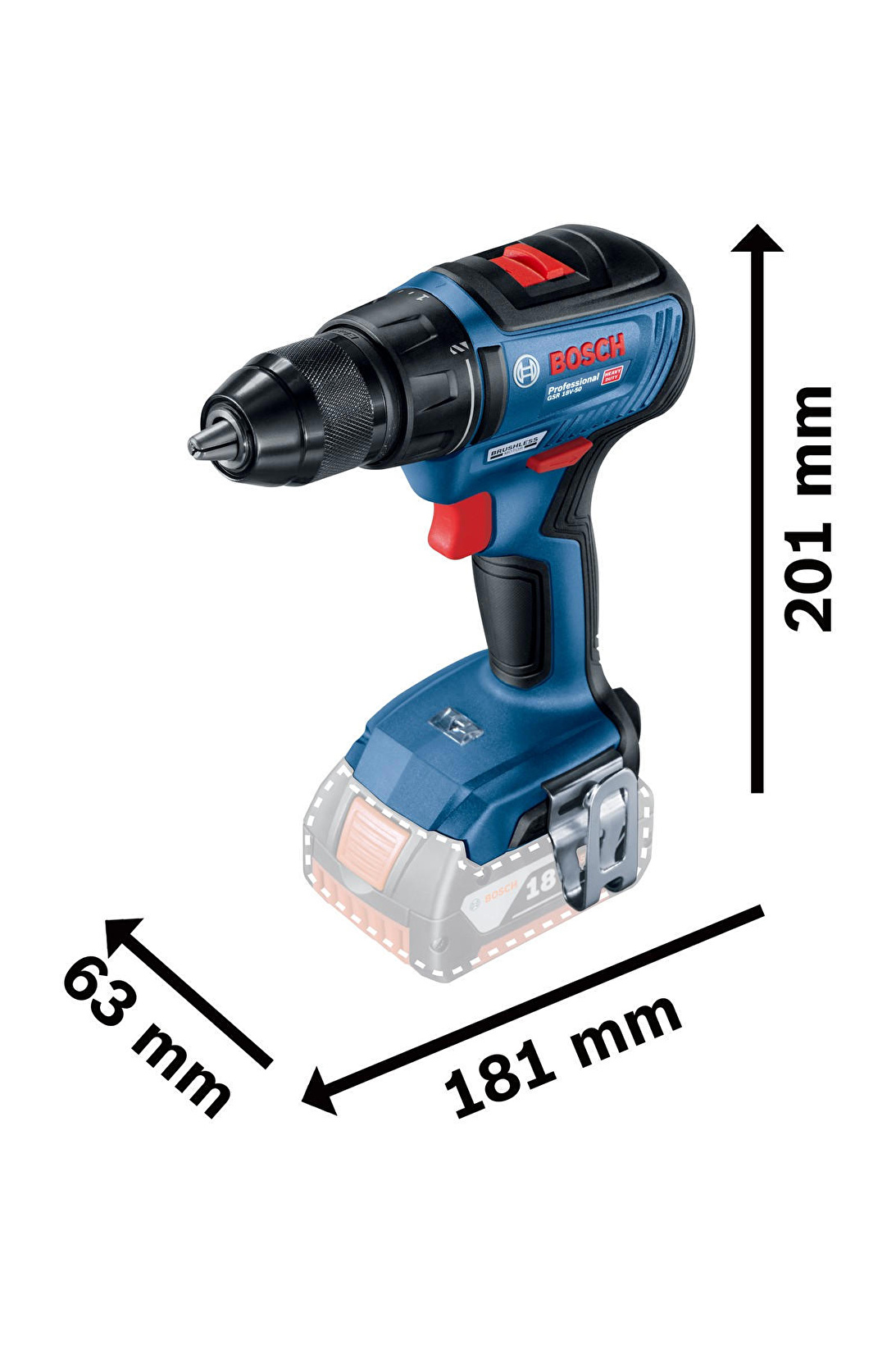 Bosch GSR 18V-50 18 Volt Mavi Matkap Seti Fiyatları ve Modelleri - Pazarama