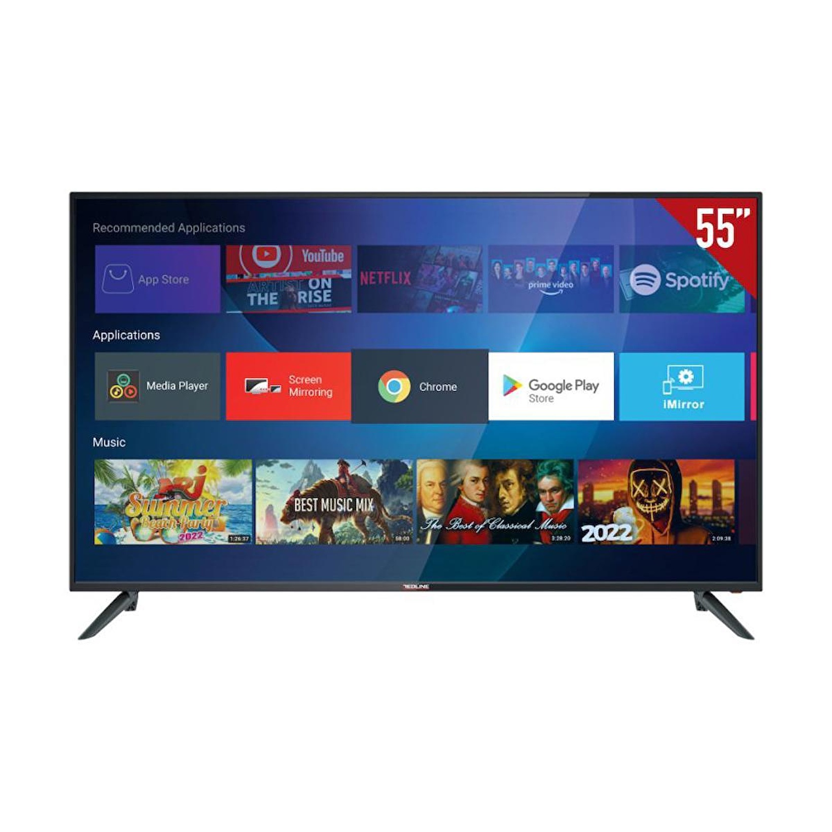 Redline MRT-55 4K Ultra HD 55" Android TV LED TV Fiyatları ve Modelleri - Pazarama