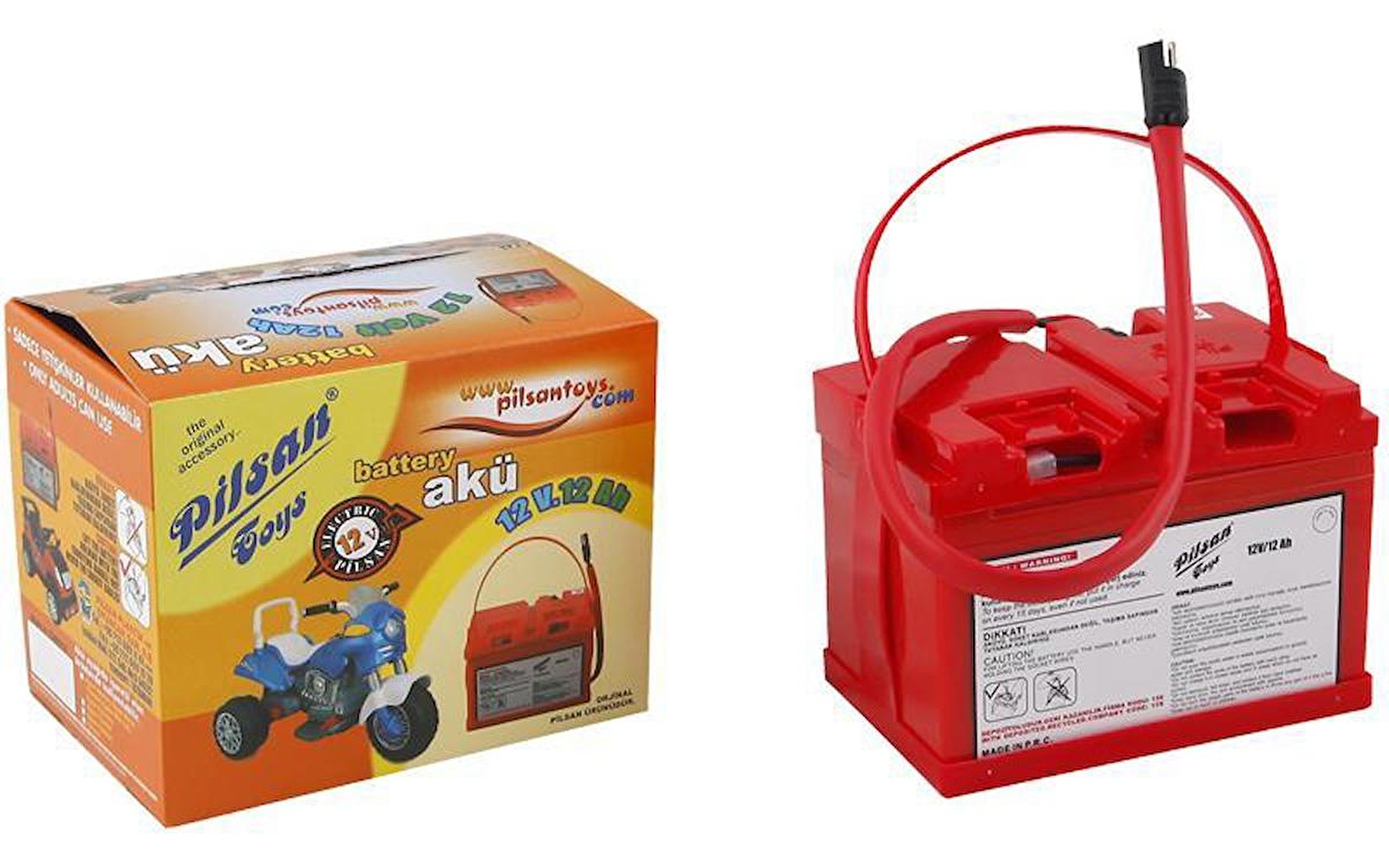 Pilsan Attack Mirage 12Volt 12 Amper Akü Pilsan 12V 12Ah Akü Orjinal Akülü Araba Aküsü Fiyatları ...