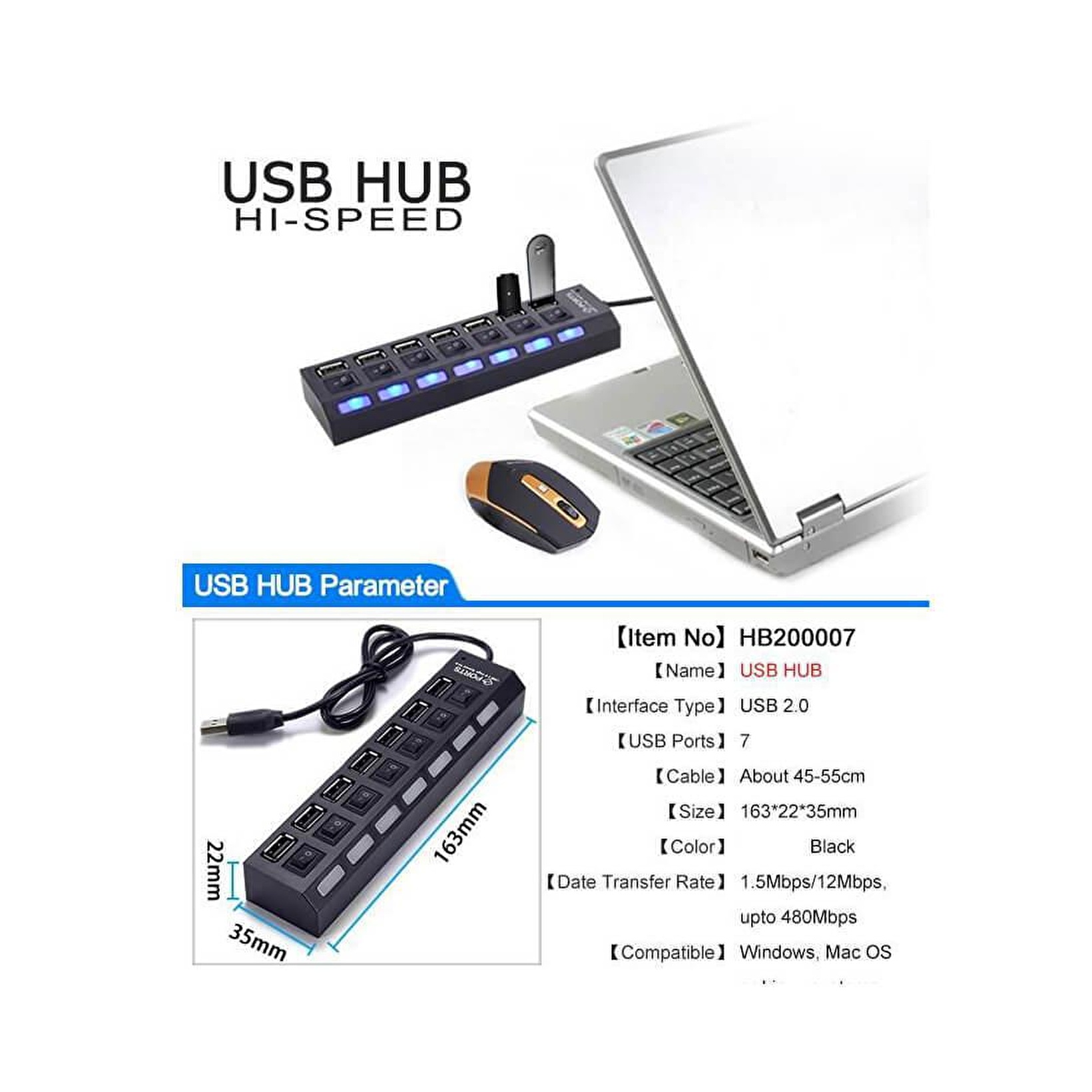 7 Port Usb Hub Çoklayıcı Çoğaltıcı OnOff Düğmeli Işıklı Adaptörlü ... 7 Port Usb Hub Çoklayıcı Çoğaltıcı OnOff Düğmeli Işıklı Adaptörlü ...