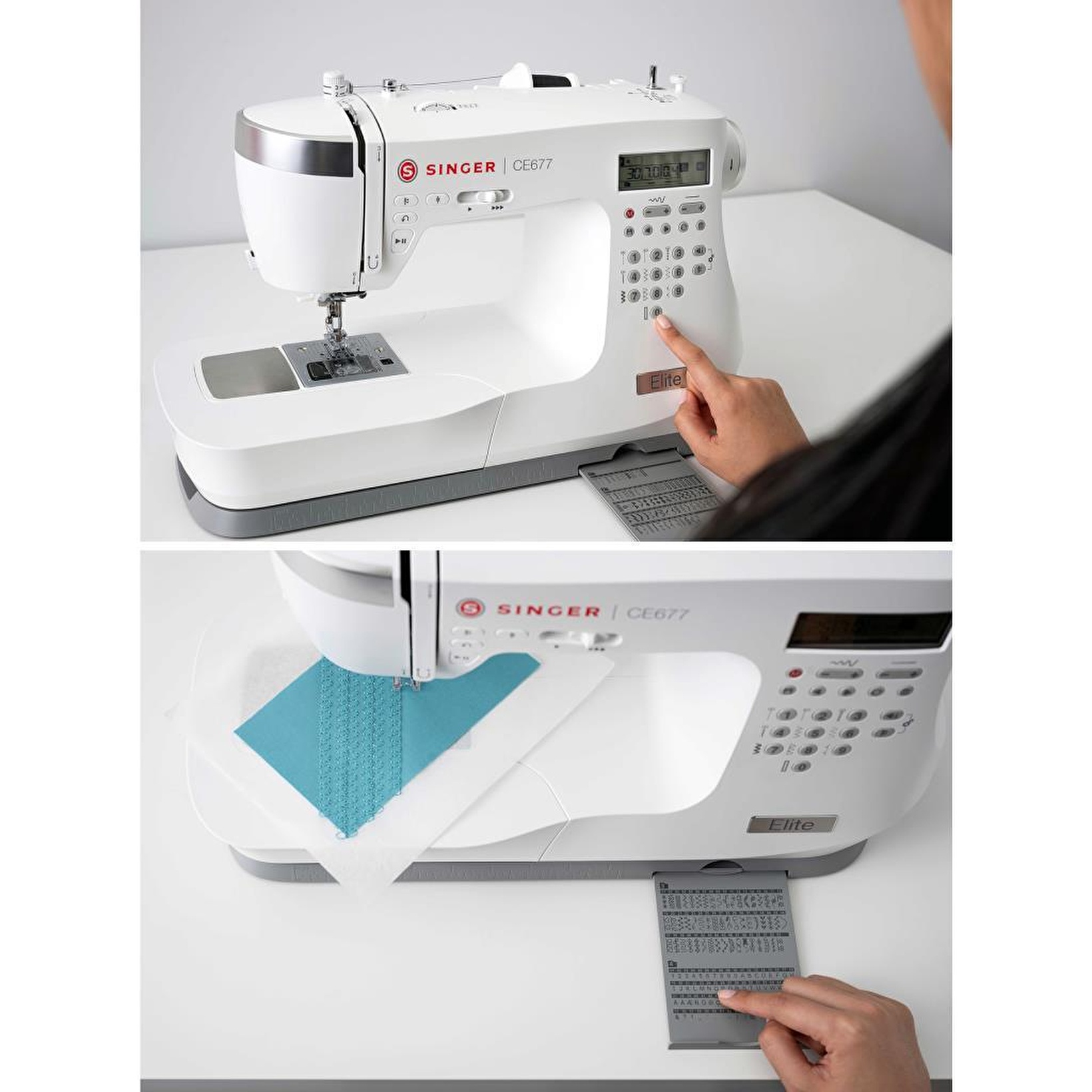 Singer Elite CE677 Elektronik Dikiş Makinesi Beyaz Fiyatları ve ...