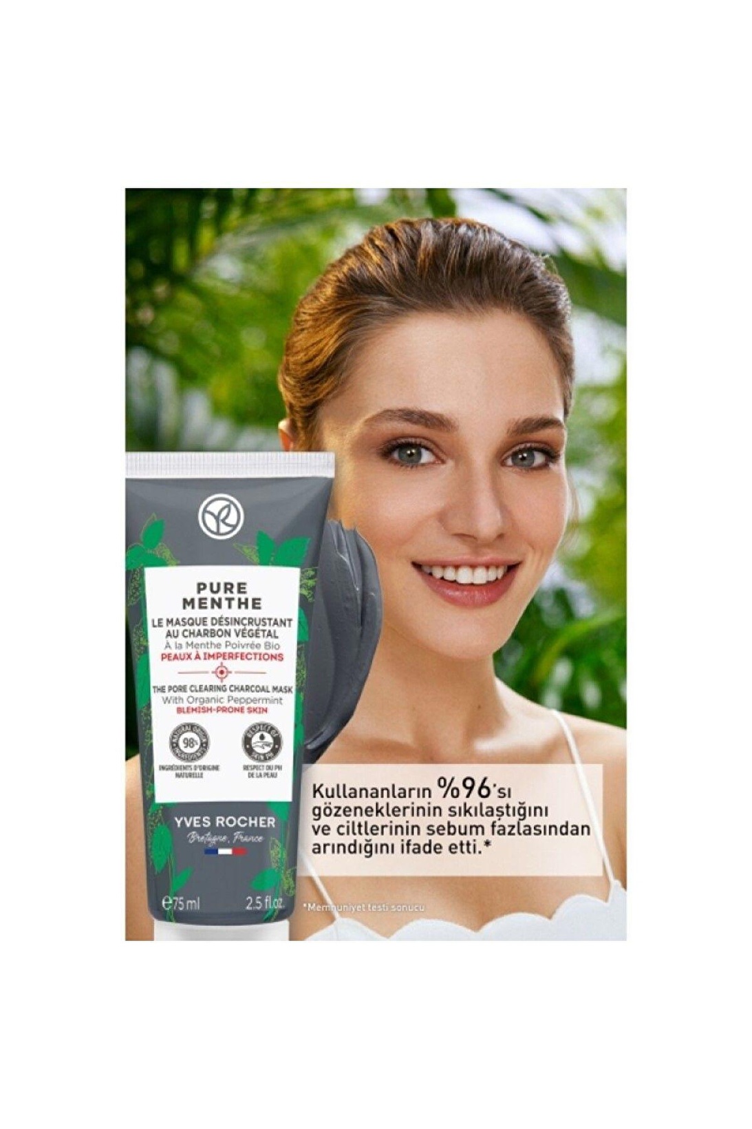 Yves Rocher Karma, Yağlı Ve Akneye Eğilimli Ciltler Için Pure Menthe ...