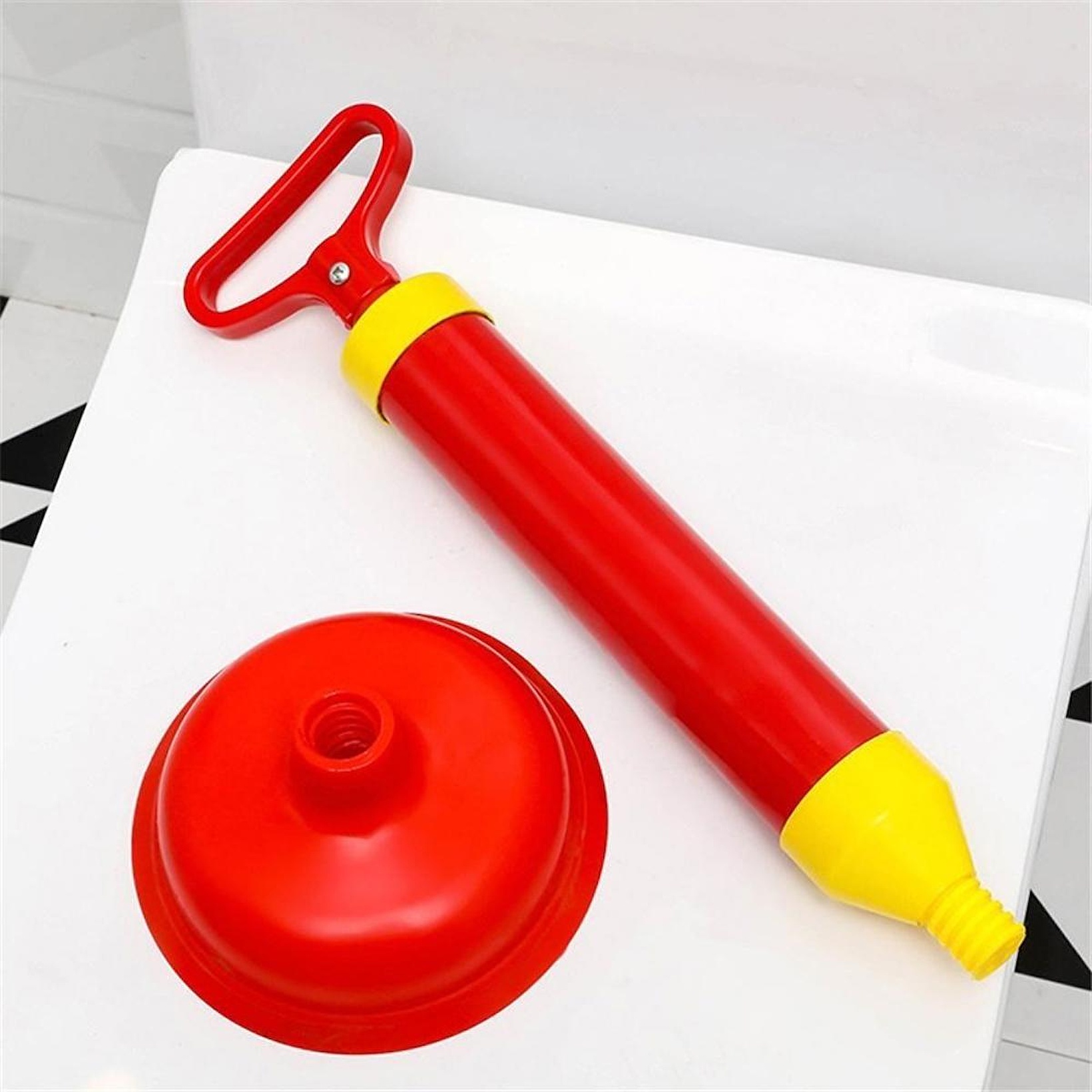 Tuvalet Pompası Mutfak Banyo Klozet Lavabo Açıcı Gider Açıcı Pompa ...