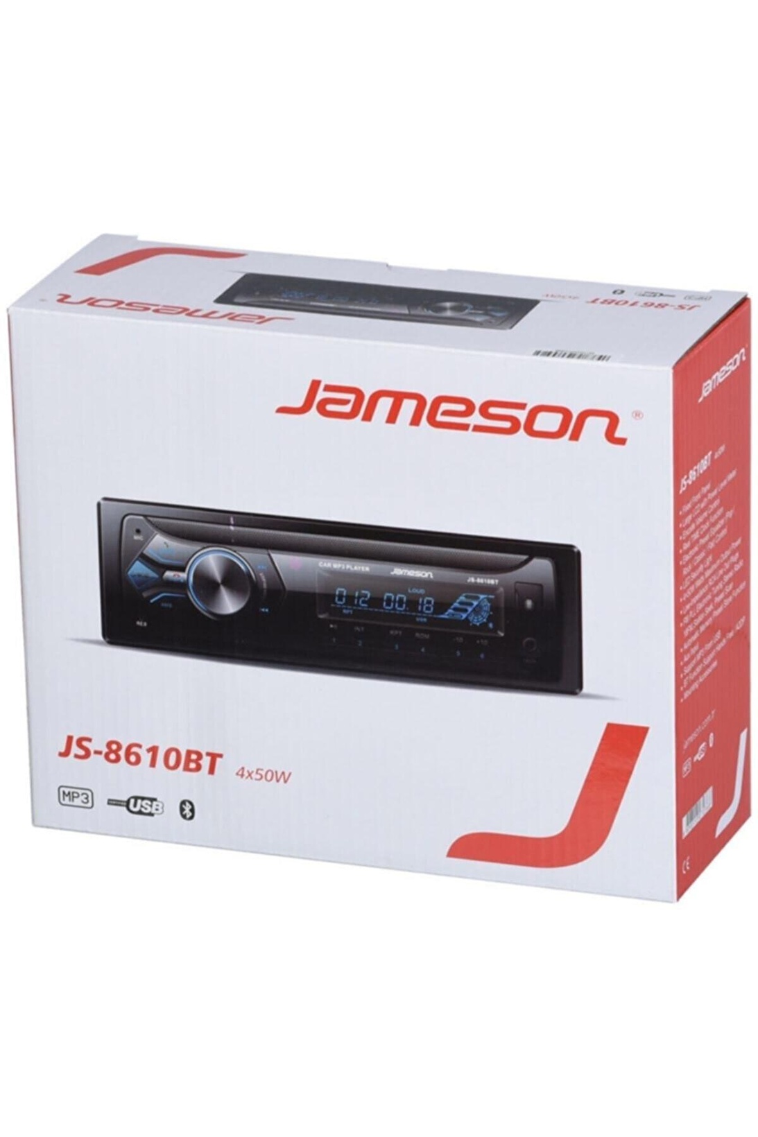 Js-8610bt Usb/ Lcd Ekran Bluetooth Oto Teyp 2020 Yeni Seri Fiyatları ve ...