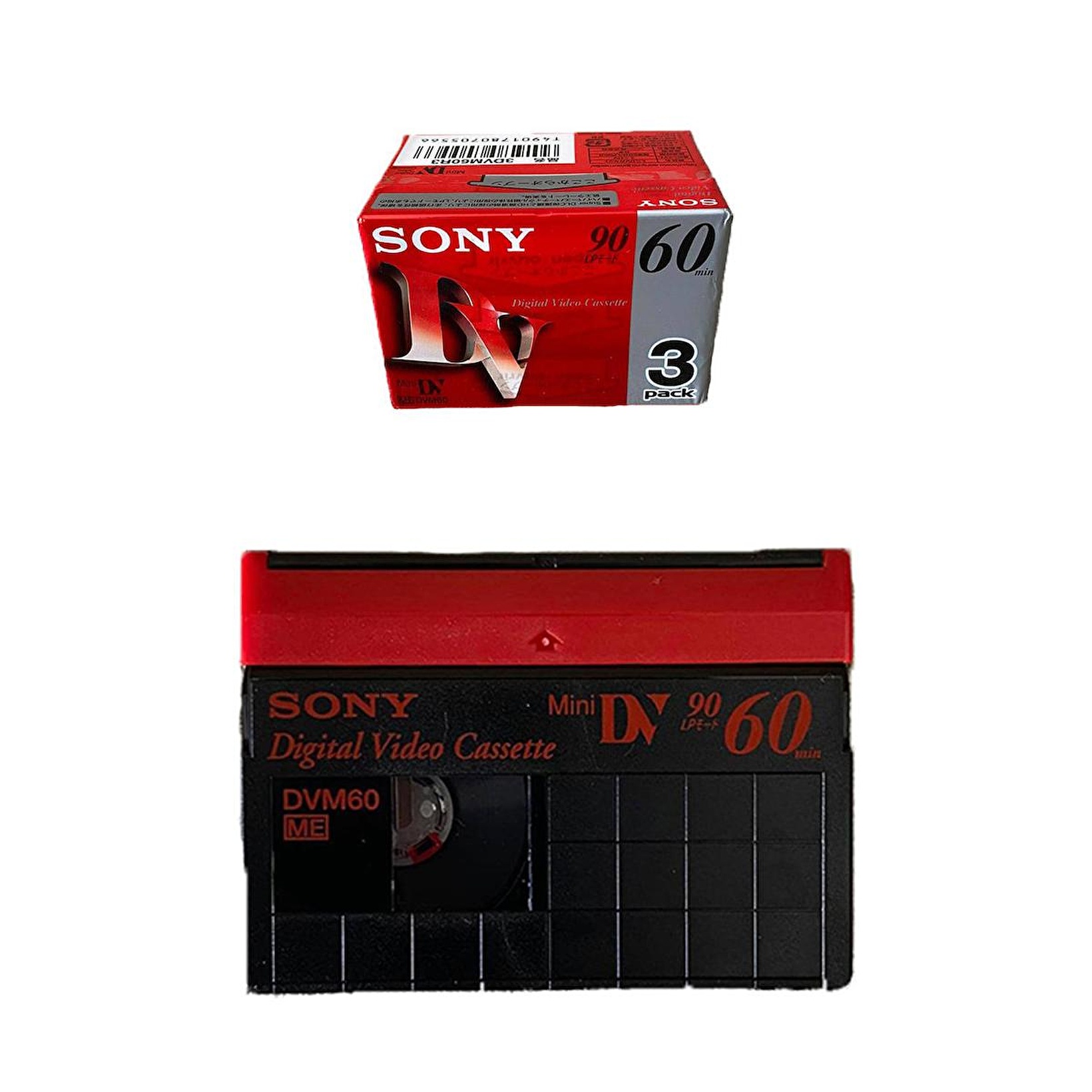Sony Dvm 60 Mini Dv Kamera Kaseti 1 Adet - 3DVM60R3 Mini Dv Kaset ...