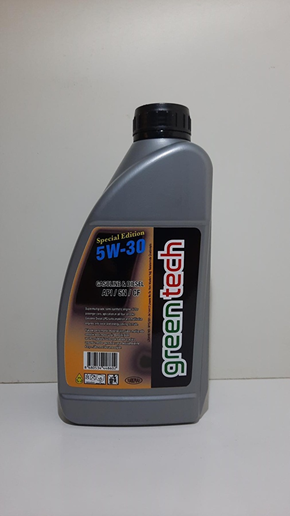 GreenTech Special Edition 5W-30 Sentetik 900 ml DPF Benzin-Dizel Motor ...