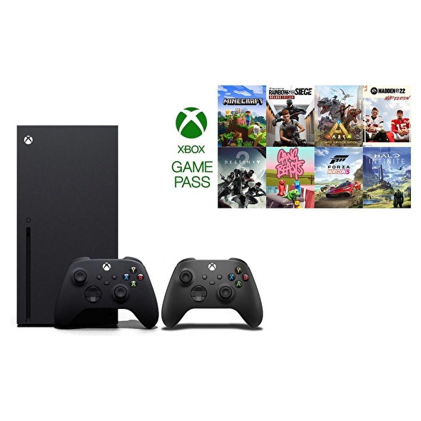 Microsoft RRT-00010 Xbox Series x 1TB SSD Oyun Konsolu Siyah + 1 Kol ...