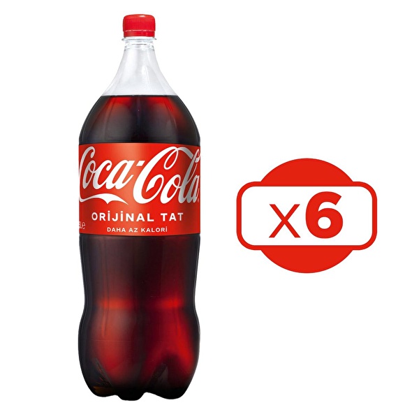 Coca Cola 2,5 Lt x 6 lı Fiyatları ve Modelleri - Pazarama