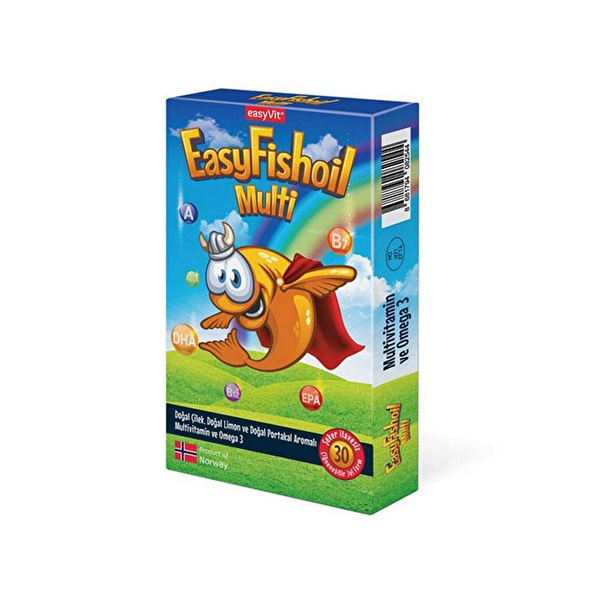 EasyVit Easy FishOil Multi+ Omega 3 Çiğneme 30 Tablet Fiyatları ve ...