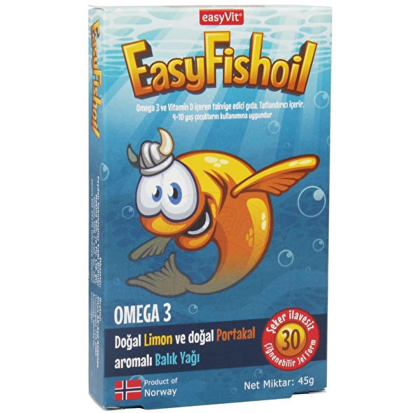 EasyFishoil Omega 3 Çiğnenebilir 30 Adet Jel Fiyatları ve Modelleri ...