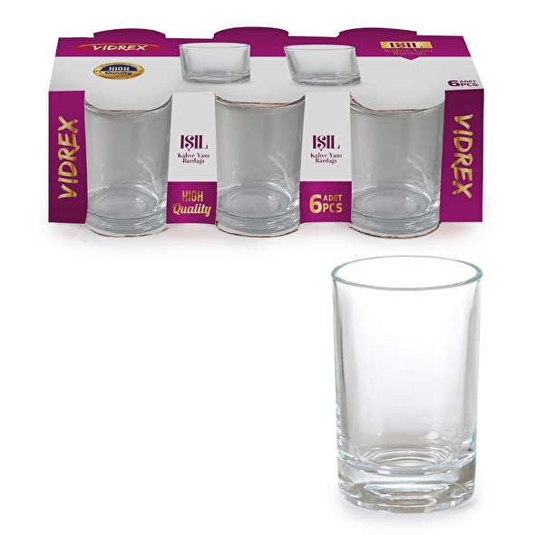 Vidrex Işıl Kahve Yanı ve Likör Bardağı 40 cc Fiyatları ve Modelleri ...