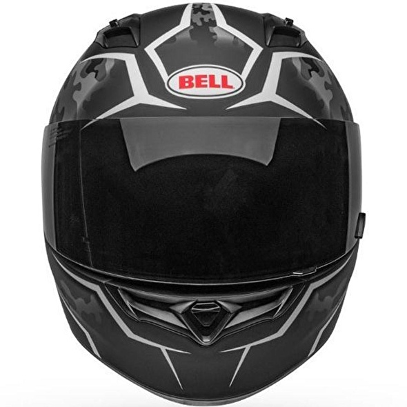 Bell Ps Qualifier Stealth Matt Black - White Full Face Motosiklet Kaski ...