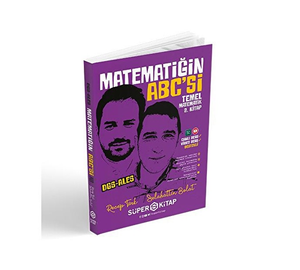 DGS-ALES Matematiğin ABC'Si Temel Matematik 2. Kitap Süper Kitap 2022 ...