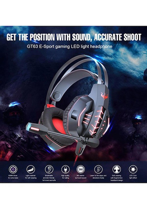 Ovleng Gt-63 Oyuncu Kulak Üstü Kulaklık Fiyatları ve Modelleri - Pazarama