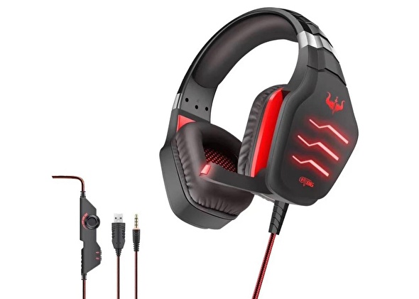 Polygold GT86 Işıklı Mikrofonlu Gaming Oyuncu Kulaklığı (OVLENG ...