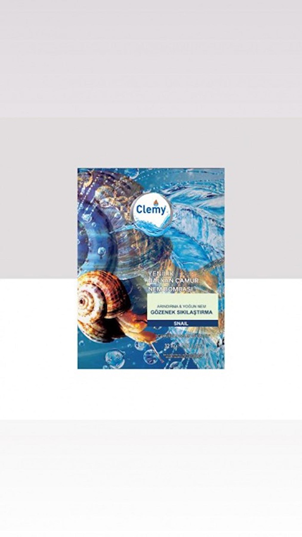 Clemy Salyangoz Dalyan Çamur Maske 32ml Fiyatları ve Modelleri - Pazarama