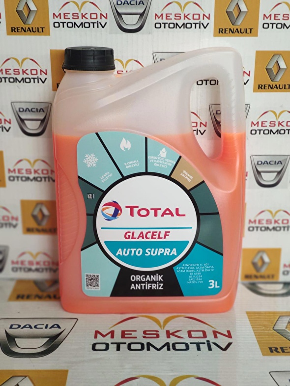 Total Glacelf Auto Supra Antifriz 3 Litre Üretim Ekim2021 Fiyatları ve ...