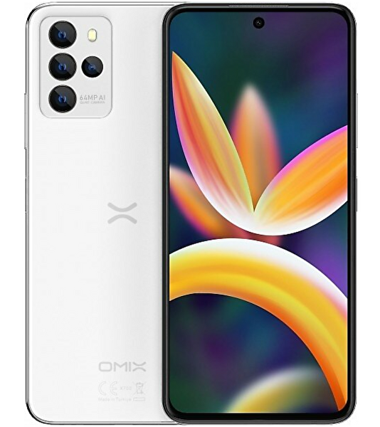 Omix X700 Beyaz 128 GB 8+8 GB Ram Akıllı Telefon (Omix Türkiye ...