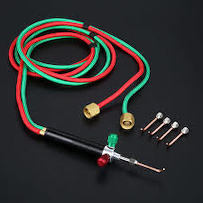 LİTTLE TORCH Mini Oksijen Kuyumcu Kaynak Seti HORTUM BAĞLANTI UÇLARI ...